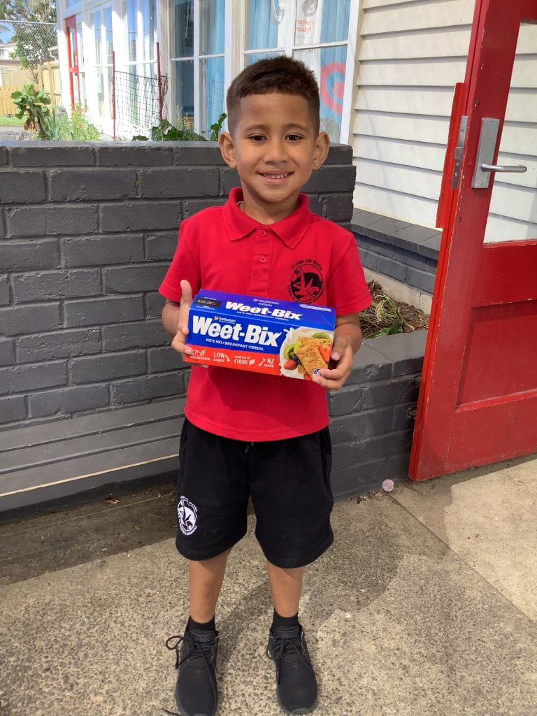 Snack box time super heroes. – Simione @ Pt England School